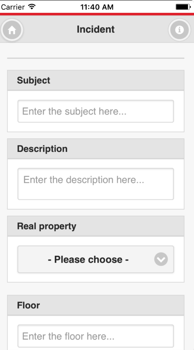 Apleona Incidents App: G+H Systems